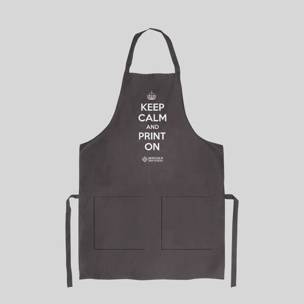 Printer's Apron - Charcoal Grey – HowardIronWorks
